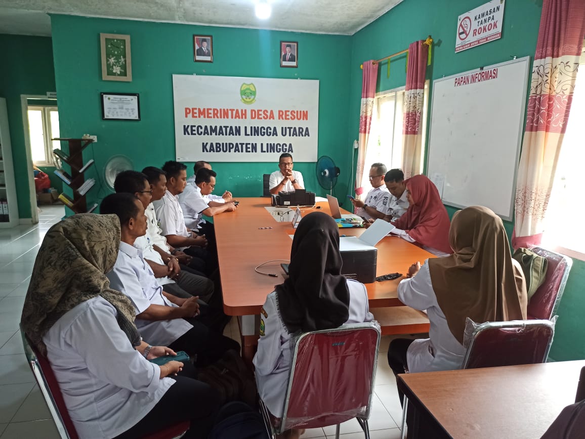 MONITORING KEADAAN (KAS OPNAME) APBDes TAHUN 2024 DI DESA RESUN - DESA ...